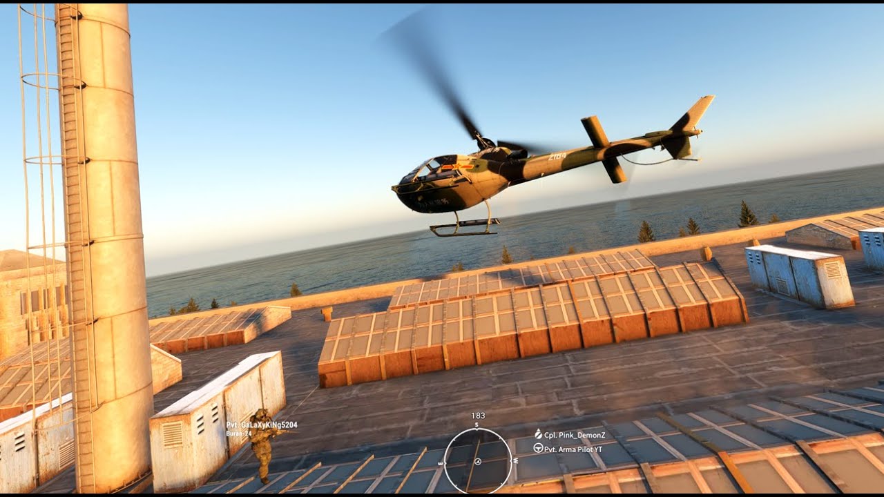 When a Pilot is fearless in Arma Reforger with 100% control - YouTube