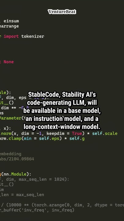 Stability AI launches StableCode, an LLM for code generation - YouTube Stability AI launches StableCode, an LLM for code generation - YouTube