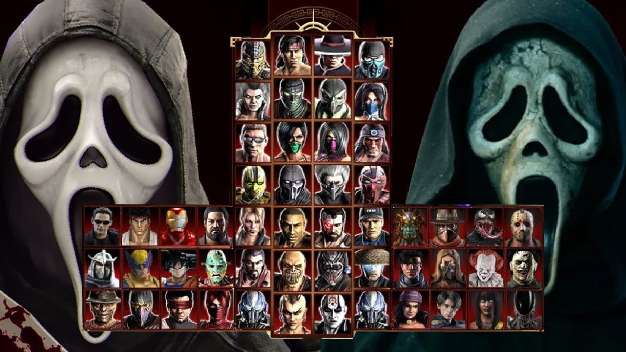 Mortal Kombat 9 - GHOSTFACE MOD - Expert Arcade Ladder - Gameplay ...