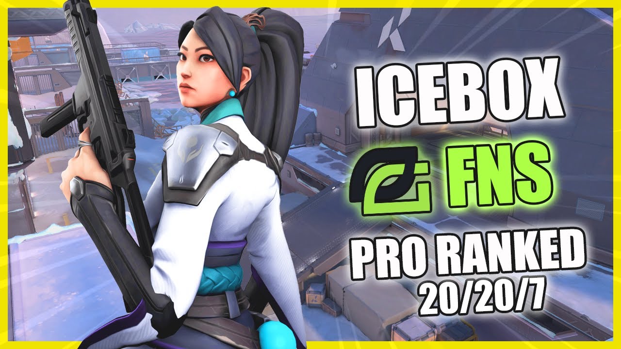 Optic FNS Sage Icebox | Valorant Pro Vod Ranked Gameplay - YouTube