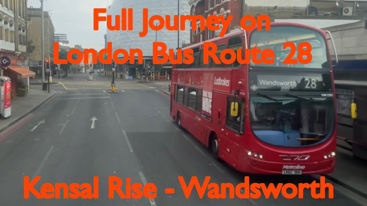 Full Journey on London Bus Route 28 | Kensal Rise - Wandsworth - YouTube