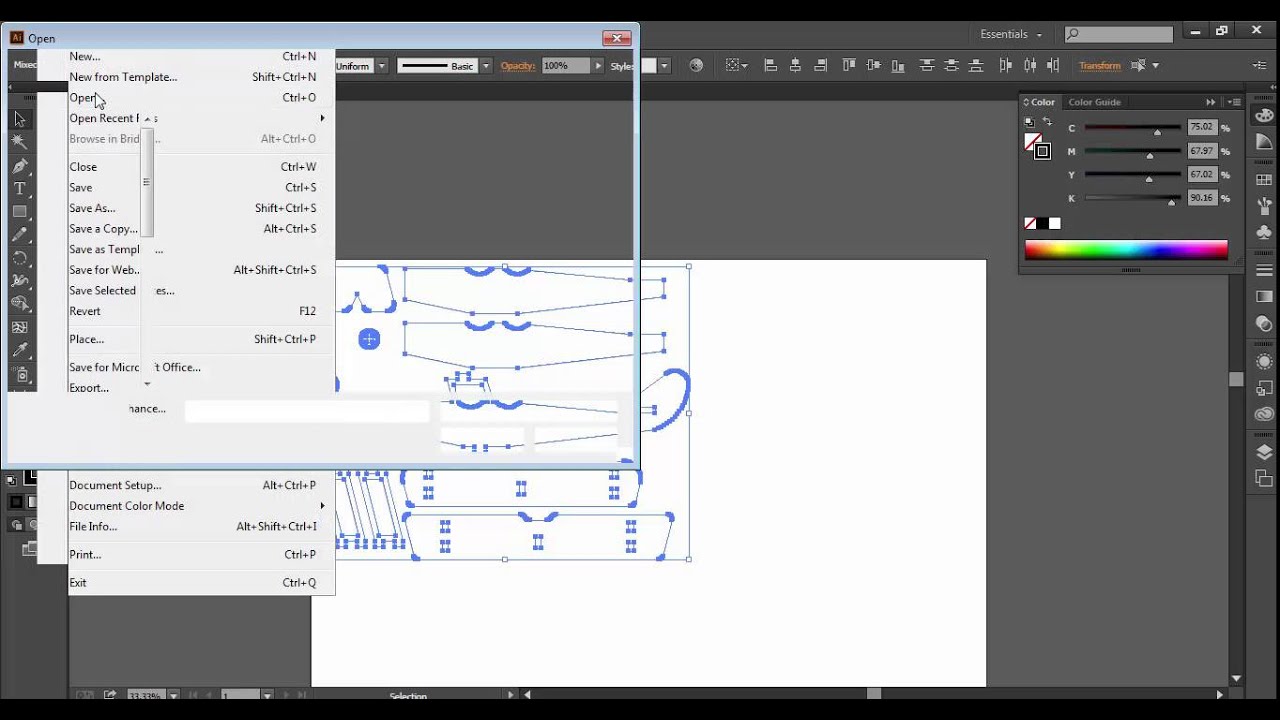 MHCC Laser Cutter - AutoCAD - YouTube