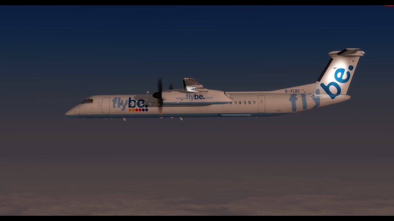 MJC Dash8 Pro A New Years Flight - YouTube