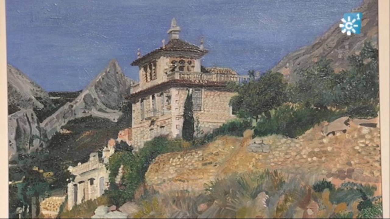 La pintura de Ana María Tello en la Biblioteca Provincial de Jaén - YouTube