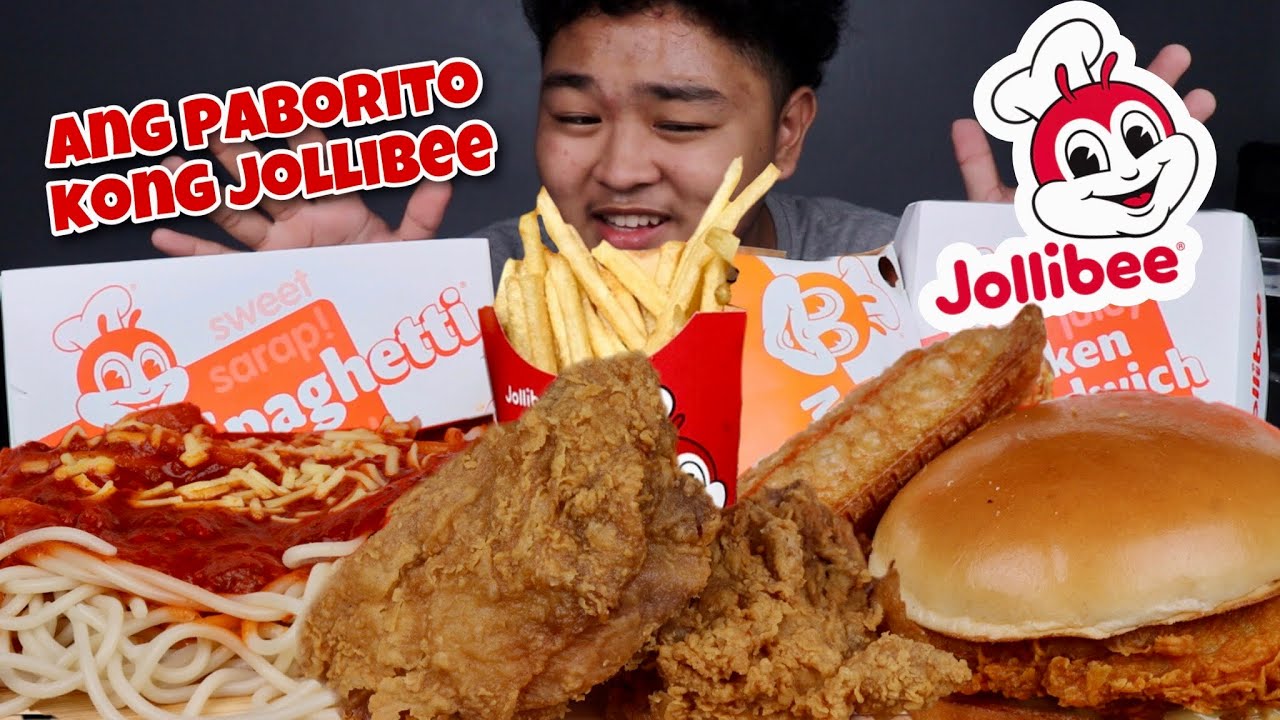 JOLLIBEE CHICKENJOY, CHICKEN SANDWICH, JOLLY SPAGHETTI + FRIES! PINOY ...