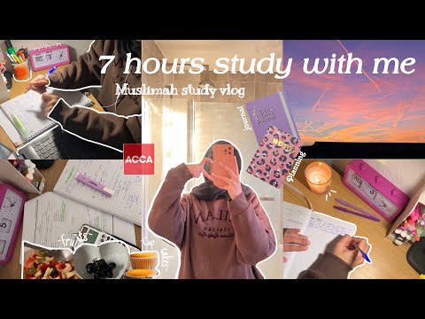 Unlocking productivity : motivation, wisdom, life tips | Muslimah study vlog ౨ৎ˚ | ACCA 🇬🇧