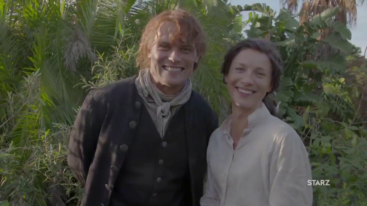 Outlander | Sam Heughan & Caitriona Balfe celebrate World Outlander Day ...
