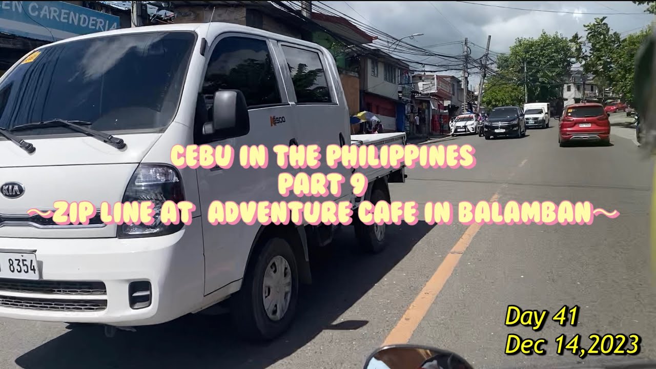 Zip Line at Adventure Cafe at Balamban in Cebu /セブ ジップライン 〜Cebu in the ...