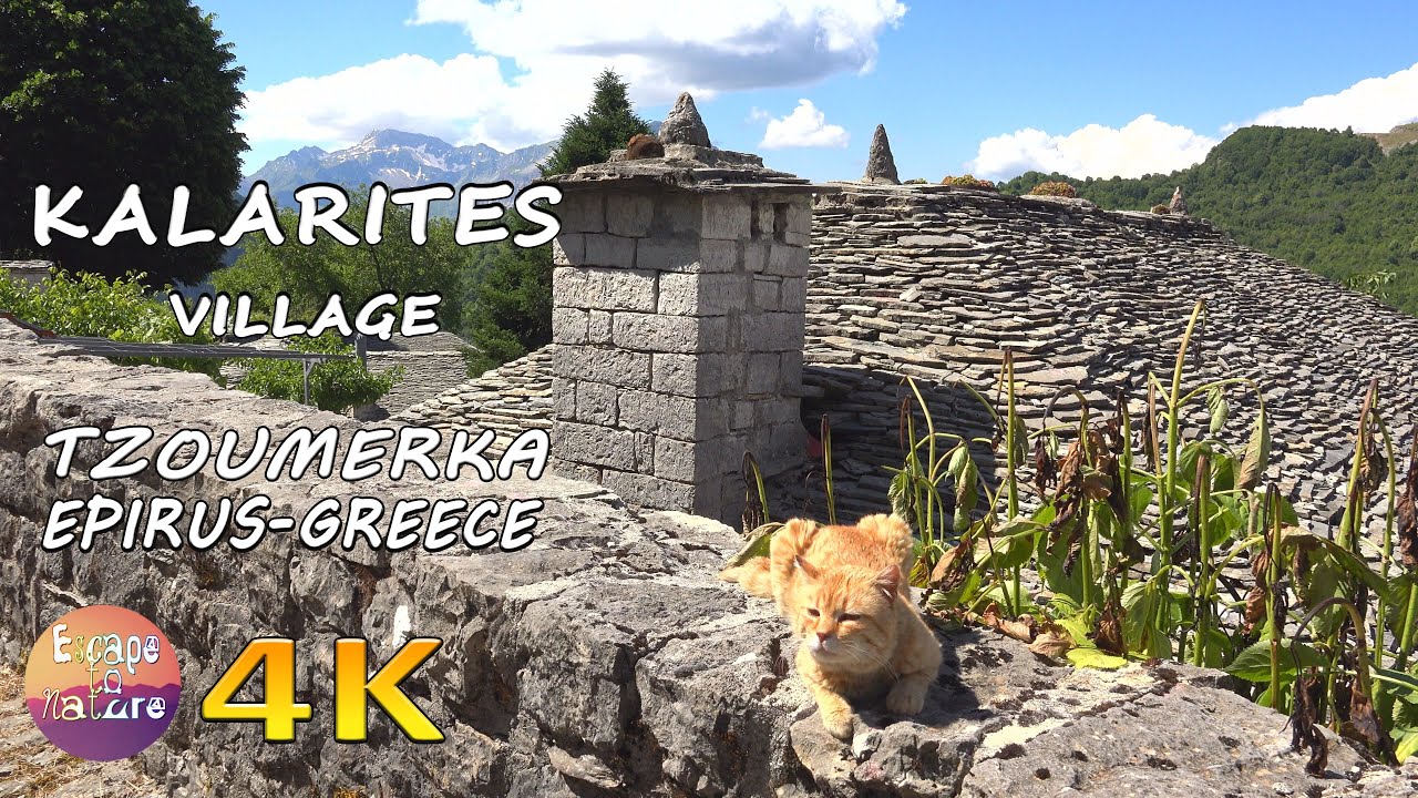 4K Kalarites village & Kouiasa Tzoumerka Epirus Greece - Καλαρρύτες ...
