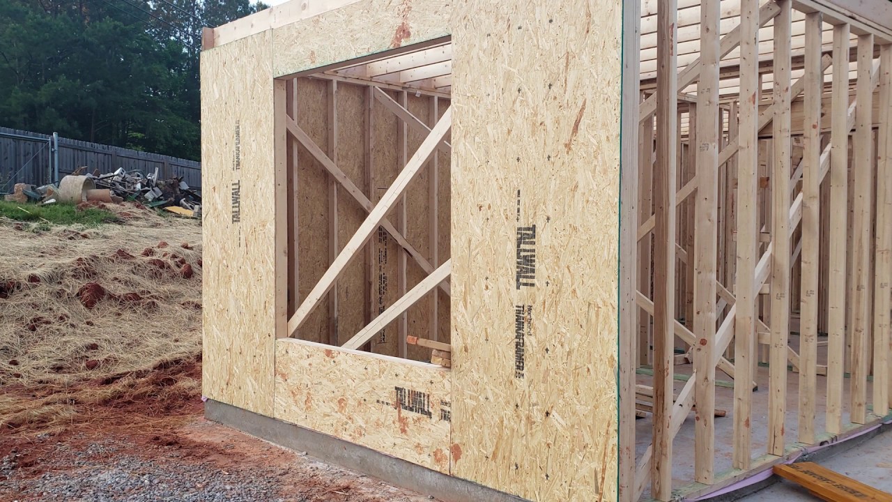 Custom Modern Farmhouse Build: Framing Day 01 - YouTube