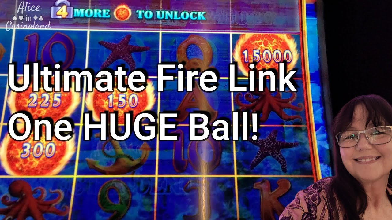 Ultimate Fire Link at NYNY, Las Vegas! One HUGE FIREBALL for the WIN ...