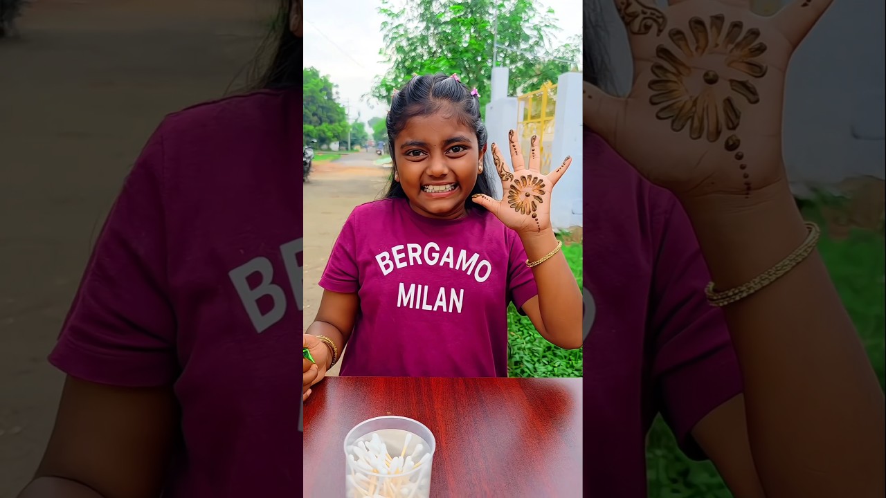 Very Easy Bangles 🥰 Mehndi Design  Trick 😱Tom&Jerry 👌Diyaishwarya #shorts #viralvideo