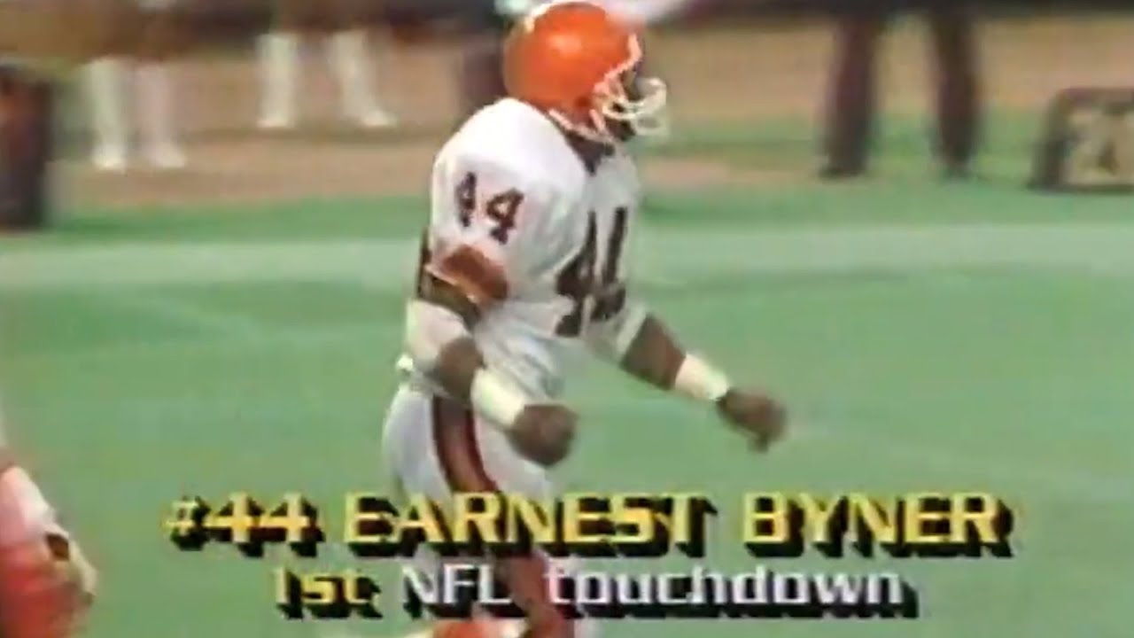 Earnest Byner's 1st career NFL TD rush arrives at the Astrodome | Dec ...
