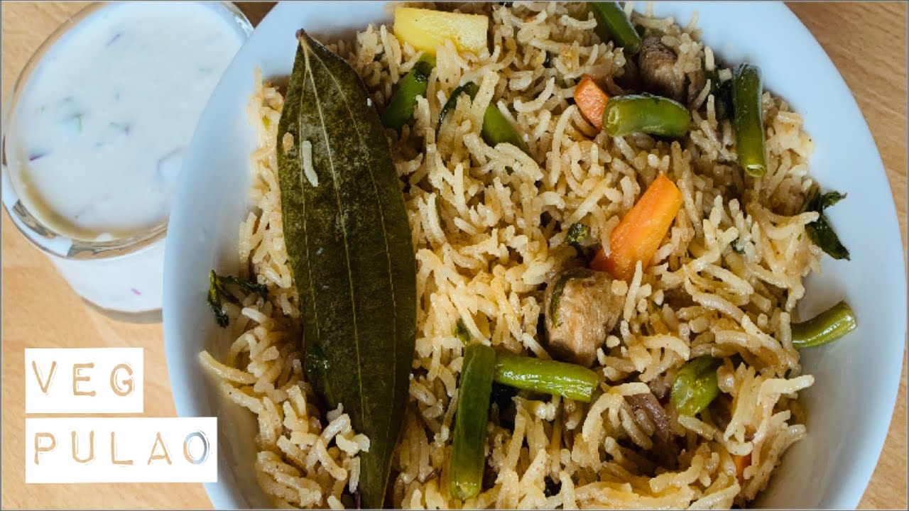 Veg Pulao Recipe | Vegetable pulao recipe | how to make Pulao - YouTube
