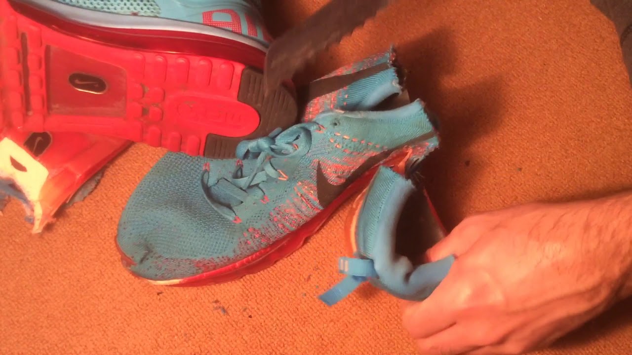 Crushing remains Nike air max flyknit, Jordan's .....with 2013's - YouTube