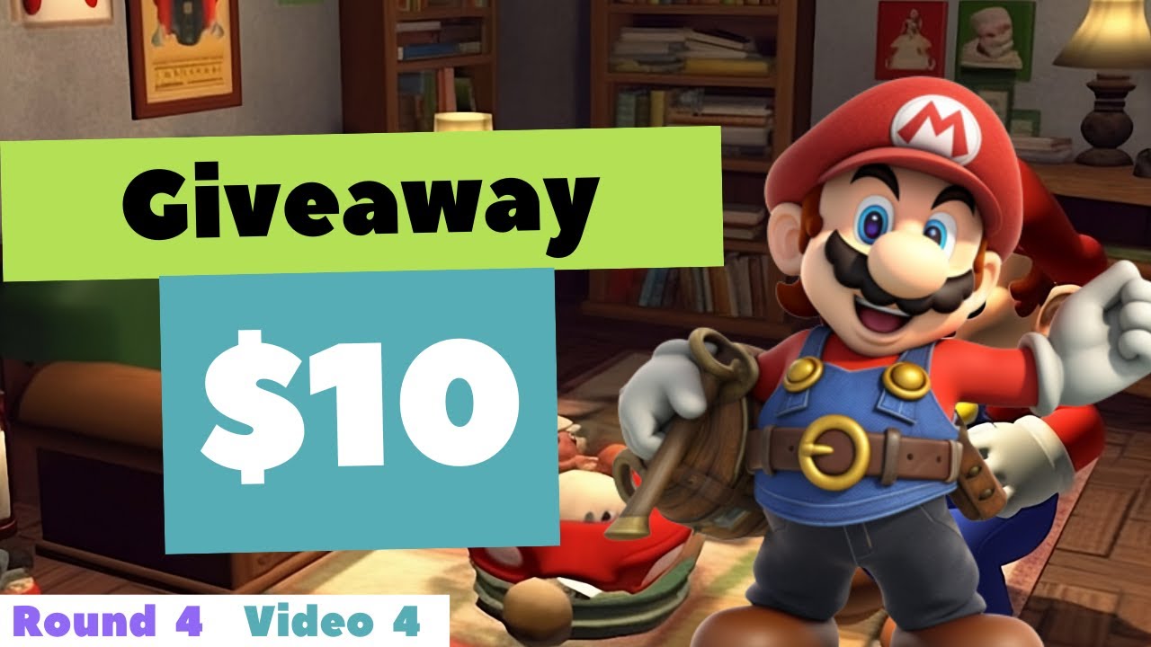 💰 Giveaway $$$ Spot the Hidden Objects in Super Mario. Win cash prizes ...