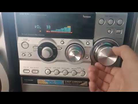 minicomponente aiwa nsx r80 - YouTube