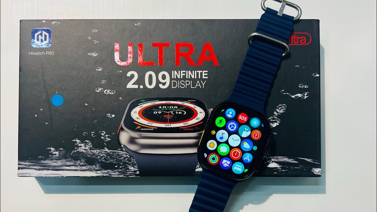 T10 ultra watch unboxing - YouTube