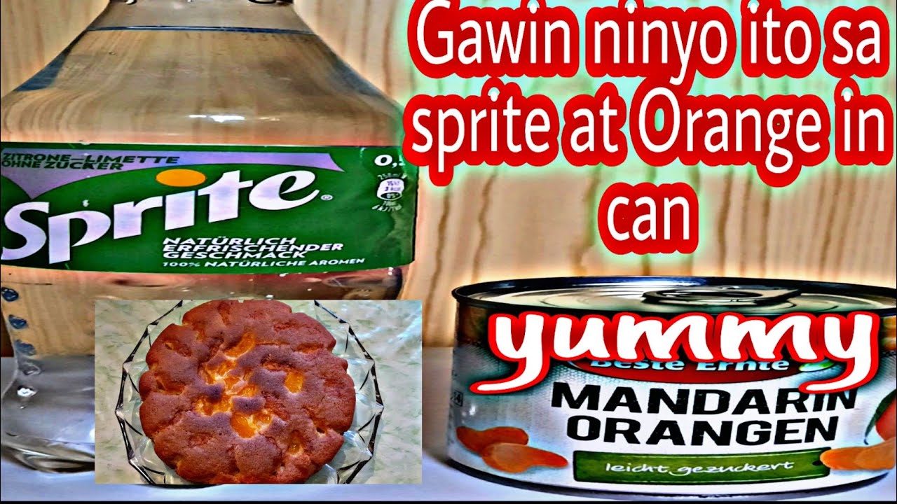 Gawin ito sa Sprite at orange na nasa lata, napa ka yummy! - YouTube