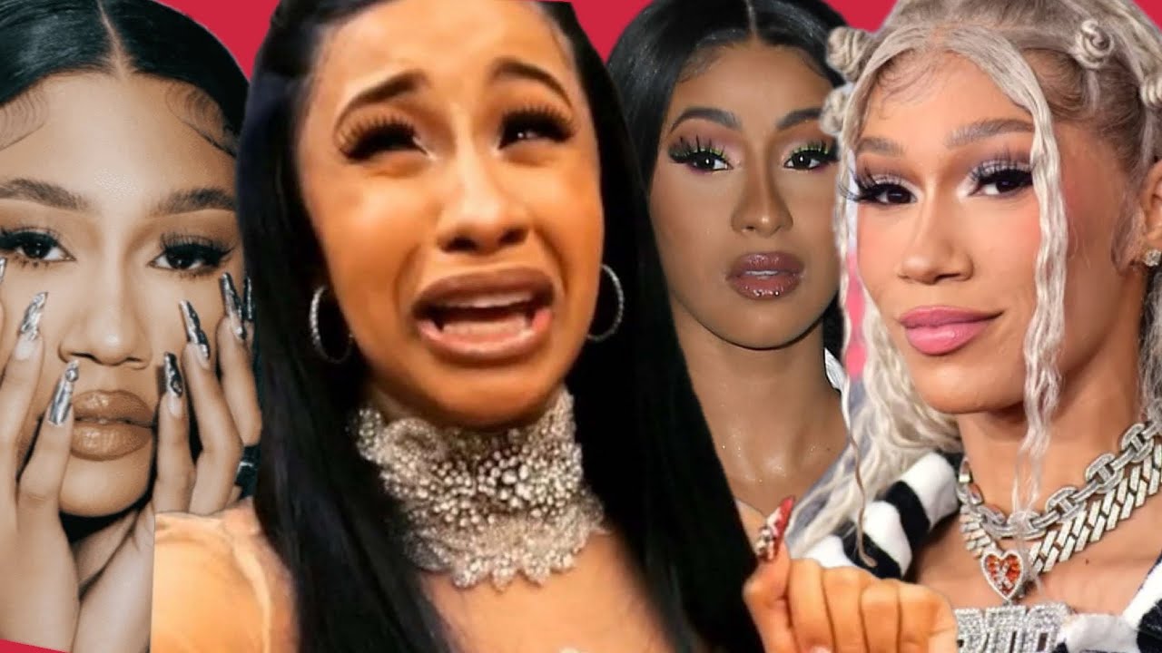 CARDI B STOP CRYING & GET IN THE BOOTH‼️😤 #SueMe - YouTube