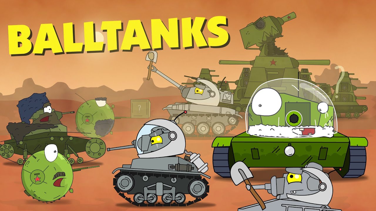 Balltanks IS-360 - Cartoons about tanks - YouTube