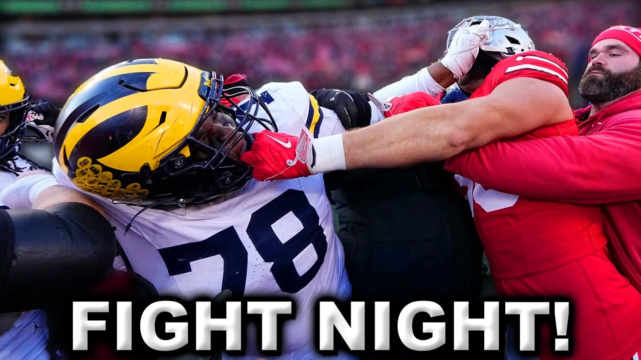 Michigan vs. Ohio State FIGHT VIDEO - THE FULL DETAILS AND WHAT'S NEXT ...