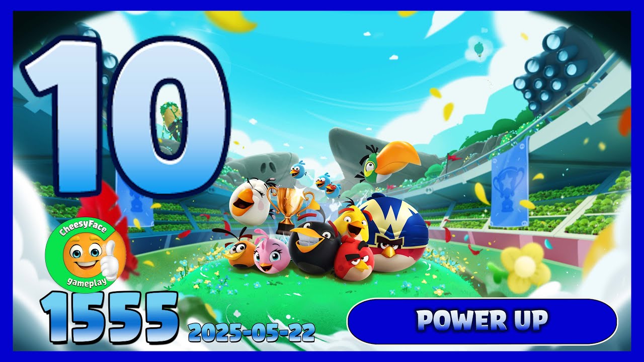 Level 10 - HOW TO GET the HIGHEST SCORE POWER-UP in Angry Birds Friends ...