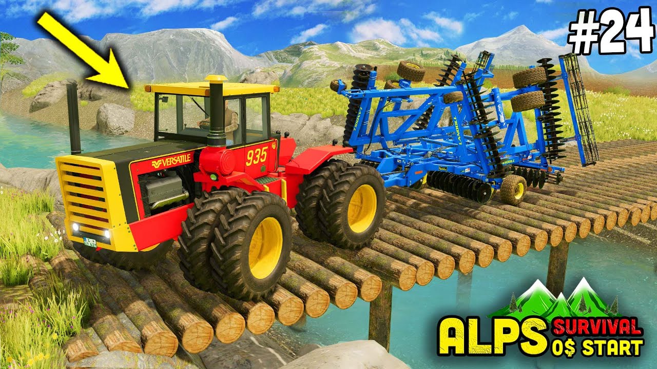 Survival in ALPS! 🚜Start from 0$ 👉 #24 - YouTube