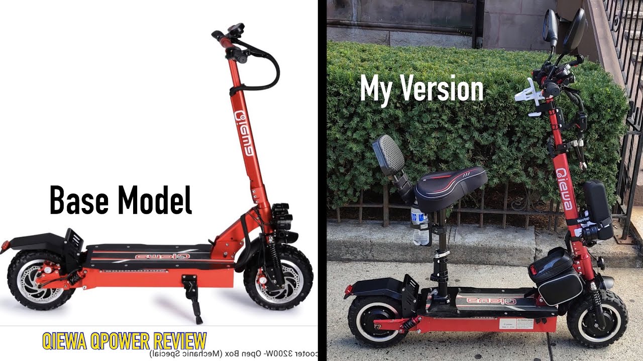 Qiewa QPower 56mph ESCOOTER FULL REVIEW WARNING! - YouTube