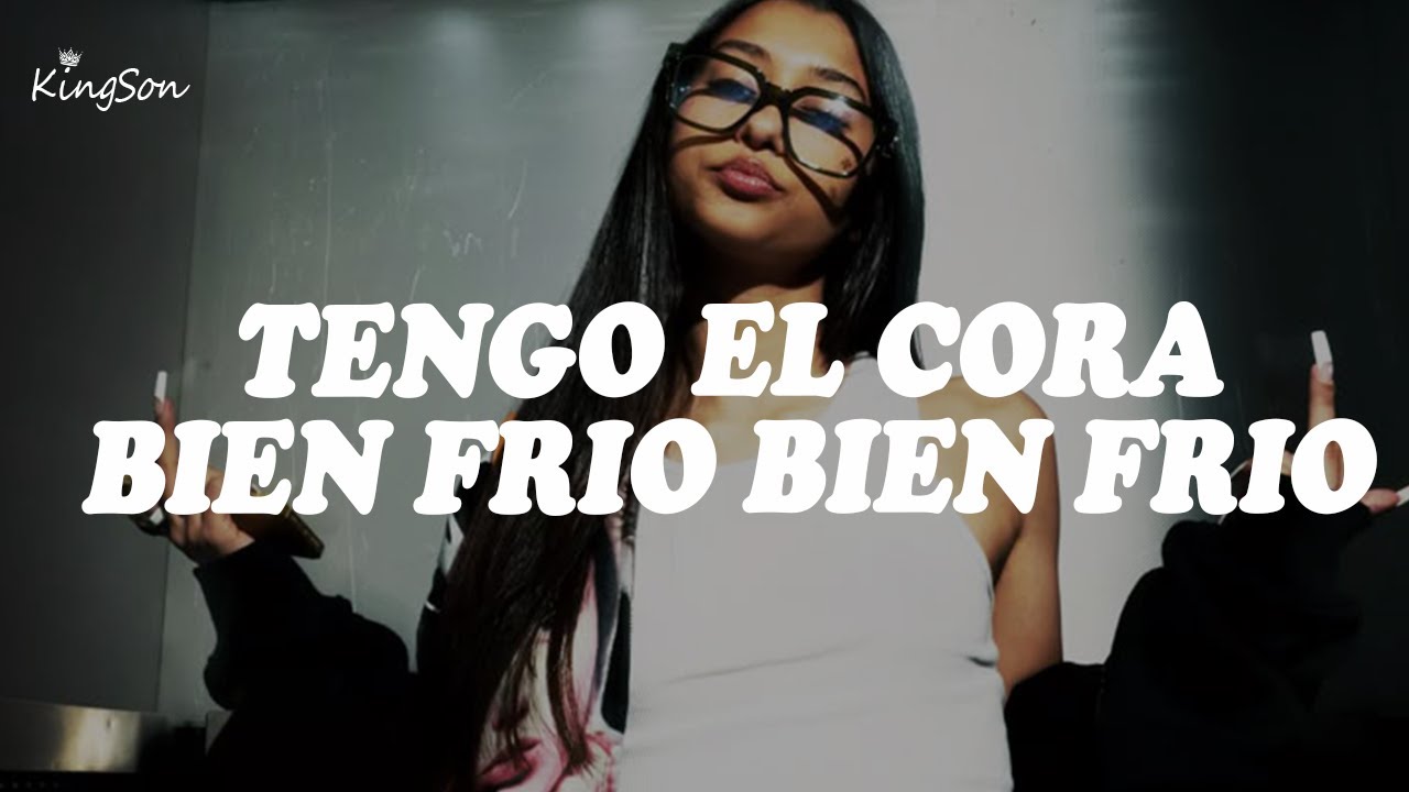 Bb trickz - Súper (Letra) Tengo el cora bien frío, bien frío - YouTube