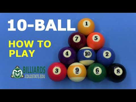 How to Play 10 Ball - The "Official Rules" of Pool - YouTube