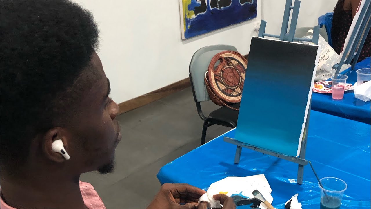 Scenes from the Afropark Sip & Paint event at buro. + chat with their ...