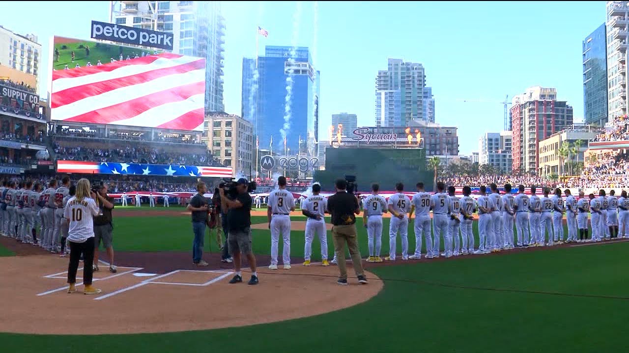 Sights and Sounds of Opening Day at Petco Park - YouTube