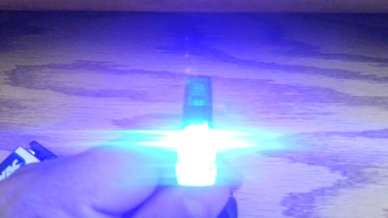 1/24 scale light bar for police model BLUE WHELEN LED - YouTube
