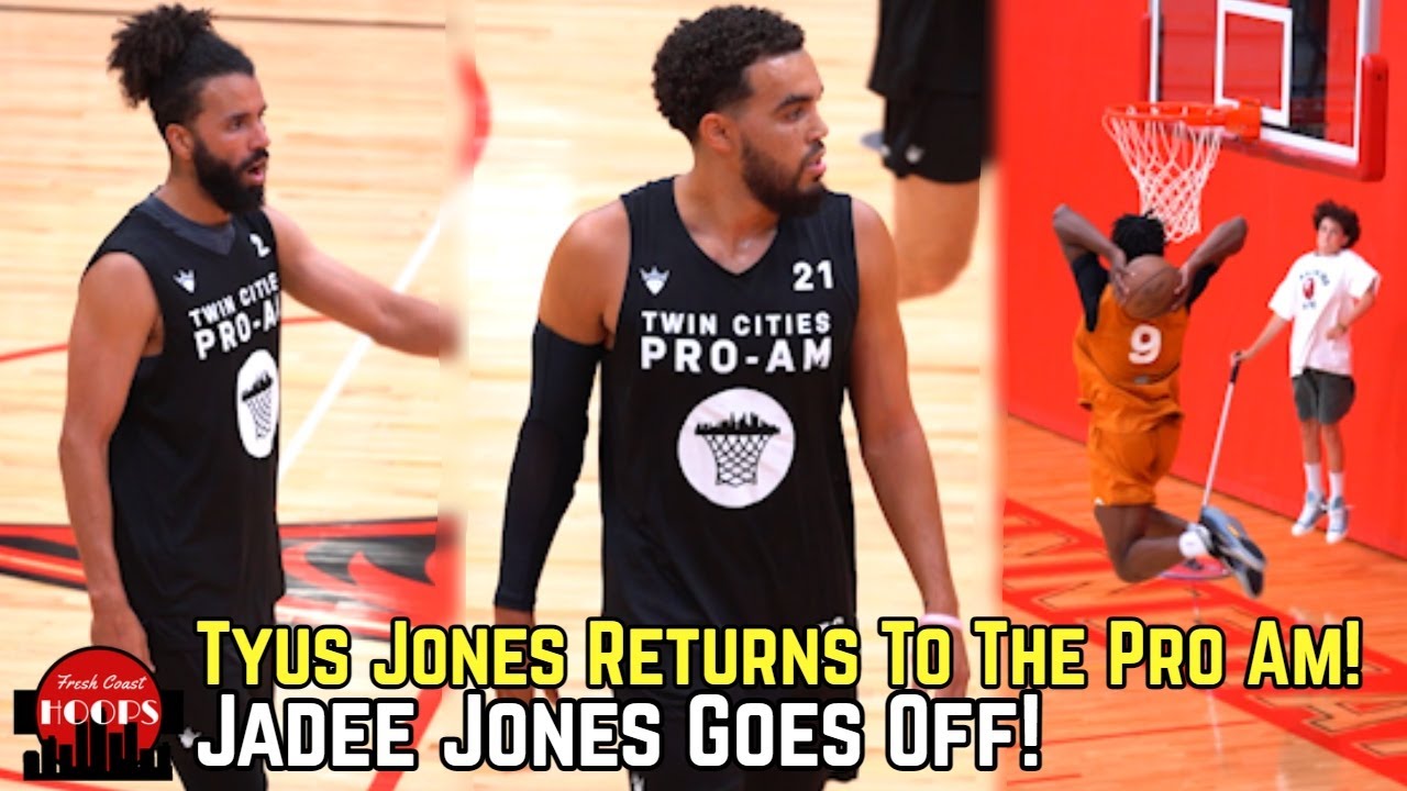 Tyus Jones Returns To The Twin Cities Pro Am! Jadee Jones Goes Off ...