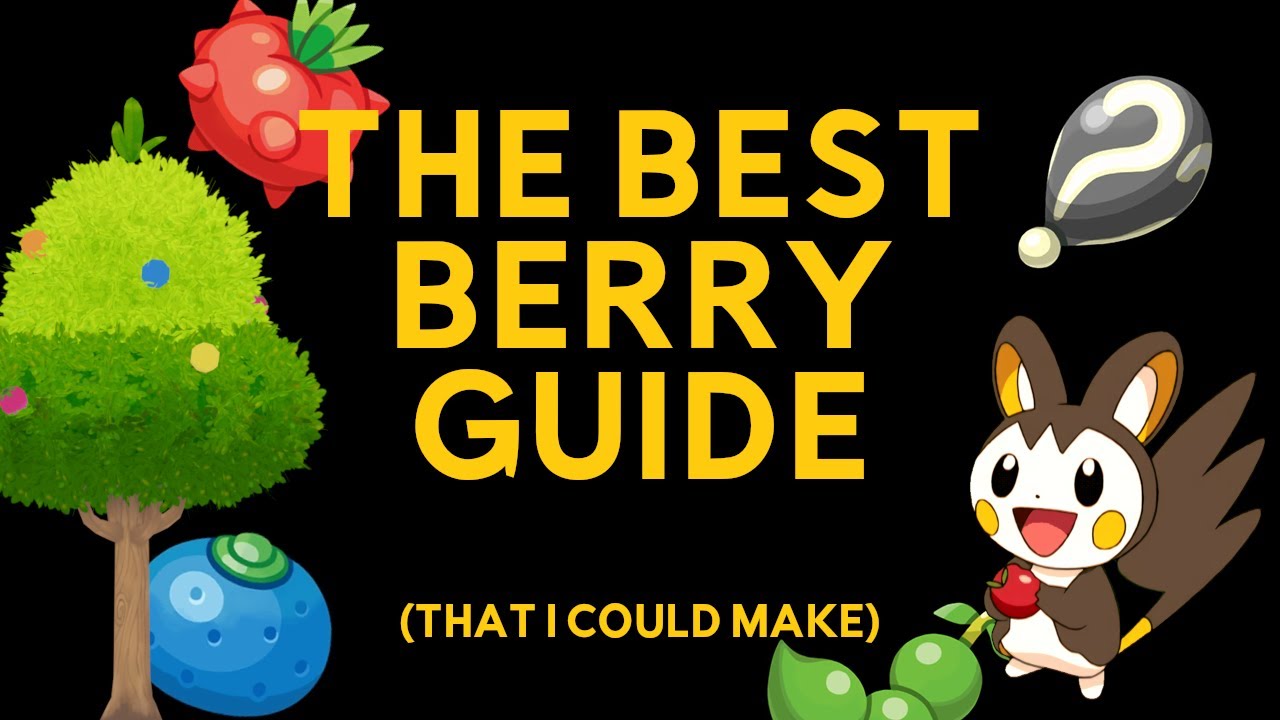 A Guide To Berries In Competitive Pokemon (Gen 8) - YouTube