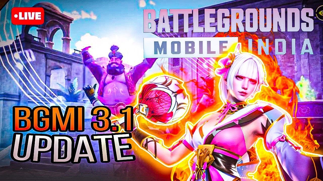 BGMI 3.1 UPDATE BOOM BAAM | BGMI NEW UPDATE😍 #bgmilive #gaming #bgmi # ...