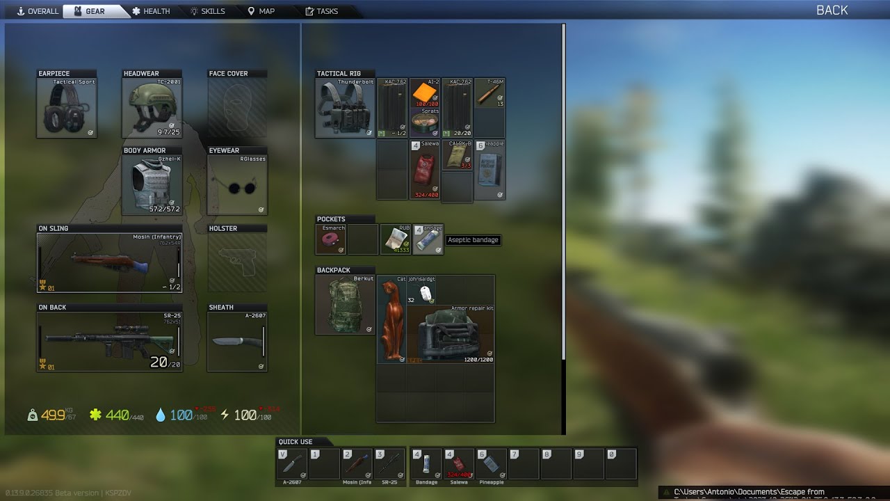 EFT ep. 2 Turning any item into found in raid status - YouTube