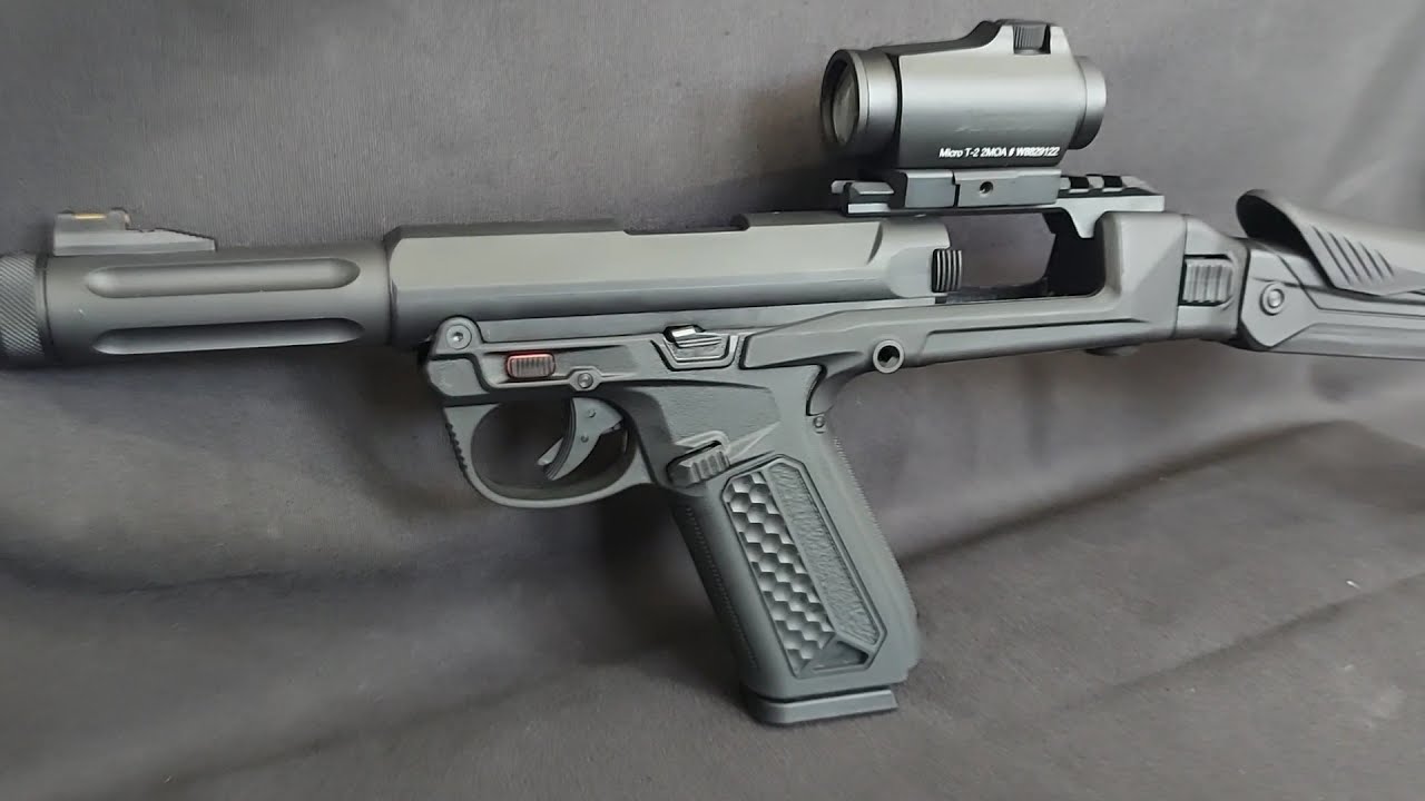 Action Army Adjustable Polymer Folding Stock for AAP01 | Airsoft ...