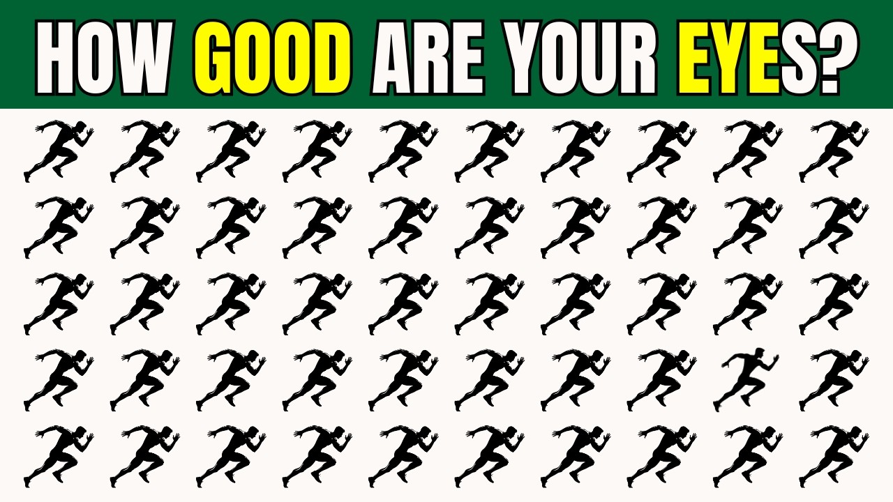 🔴[ Easy to Impossible Level ] How Fast Are Your Eyes? Find The Odd One ...