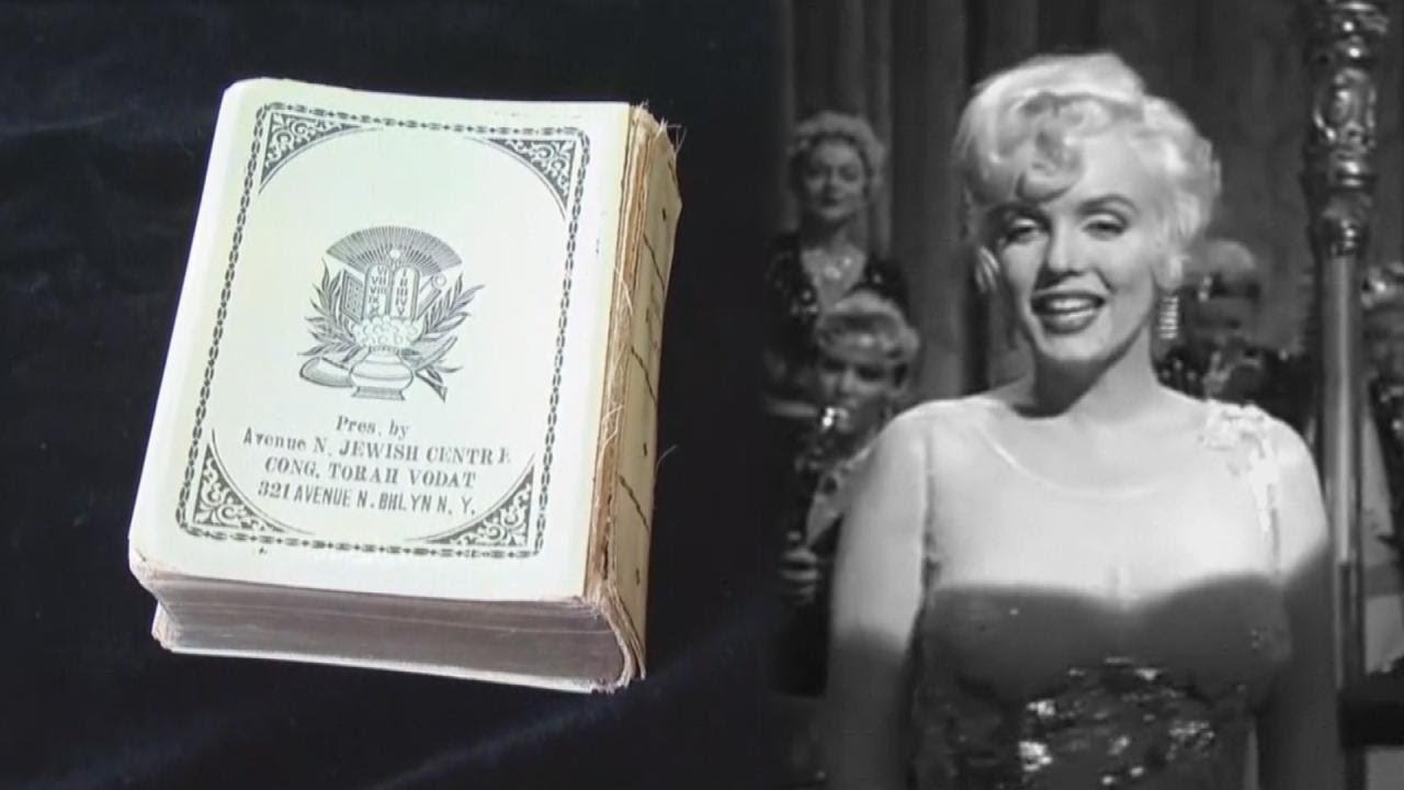Marilyn Monroe's Prayer Book Up for Auction - YouTube