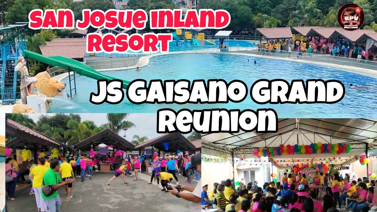 San Josue inland resort dito ginanap ang JS gaisano grand reunion - YouTube