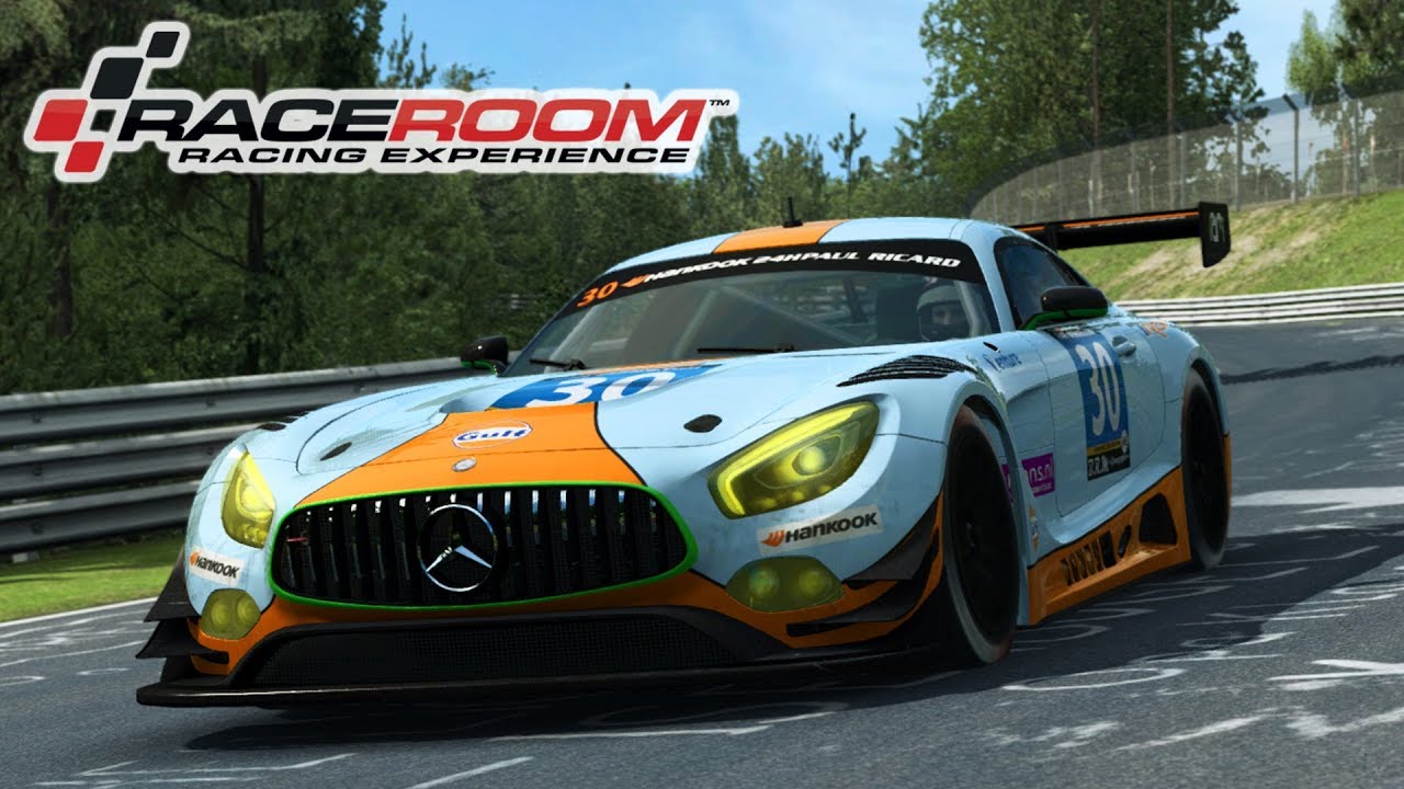 Raceroom - Mercedes AMG GT3 em Nordschleife - YouTube