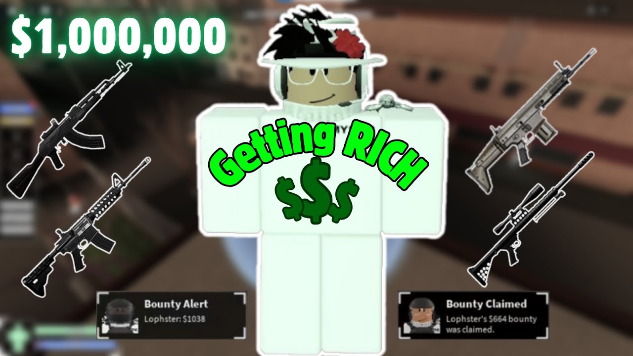 Getting RICH in Roblox Criminality | Episode 3 - fun with guns - YouTube