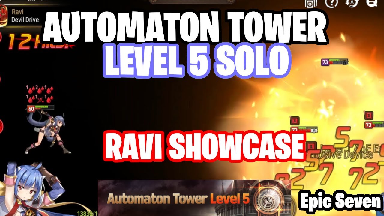 AUTOMATON TOWER LEVEL 5 SOLO - RAVI - THE AUTOMATON TOWER QUEEN ...