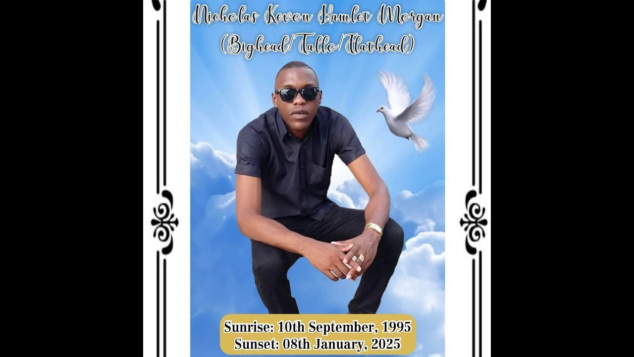 The Burial of the late Nicholas Kevon Hamlet Morgan - YouTube