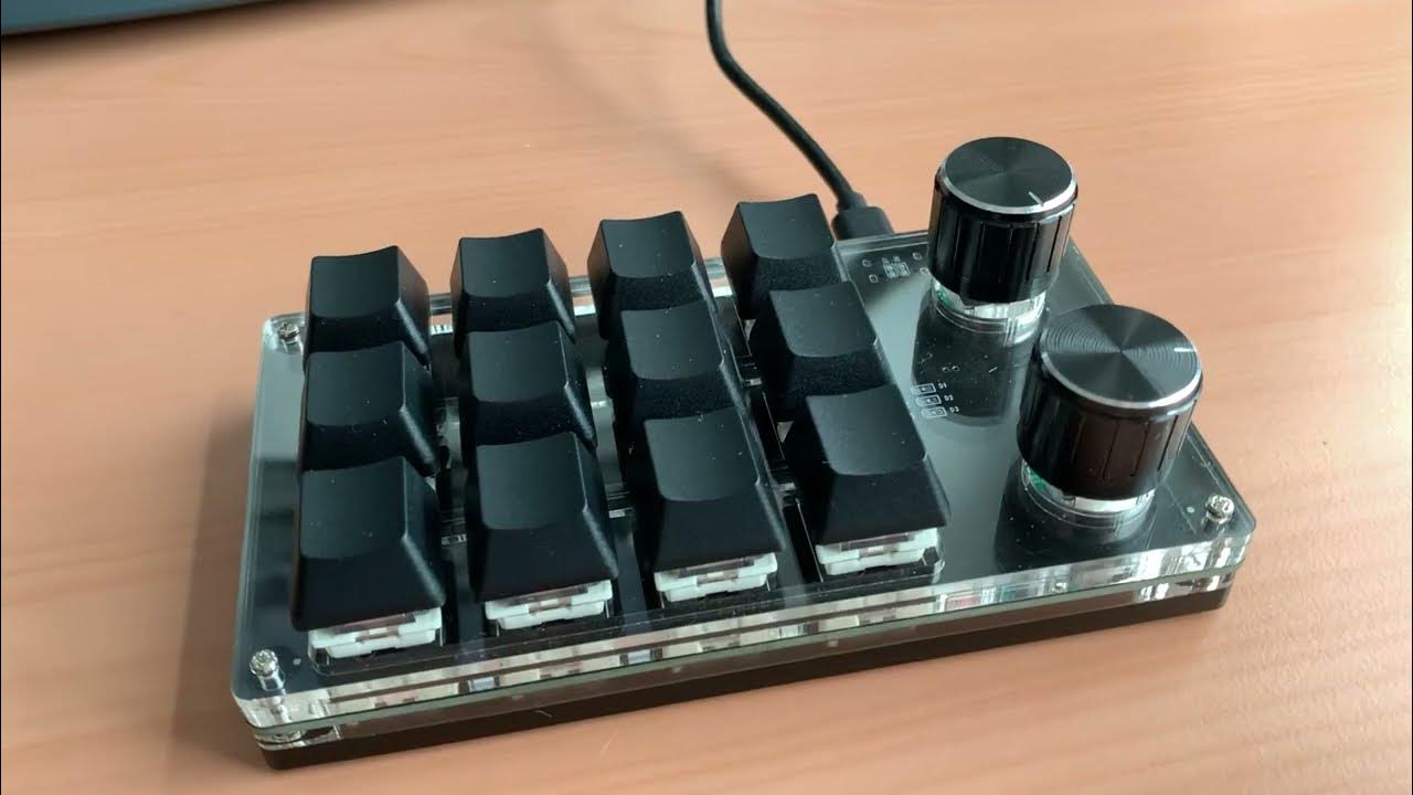 Wish/Aliexpress - Macro Keyboard Setup - YouTube