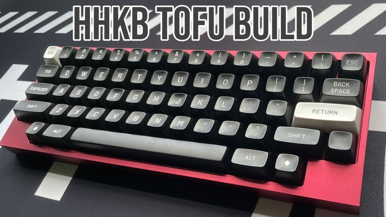 HHKB Tofu Build with KTT Grapefruit Switches and MT3 WoB From Drop ...