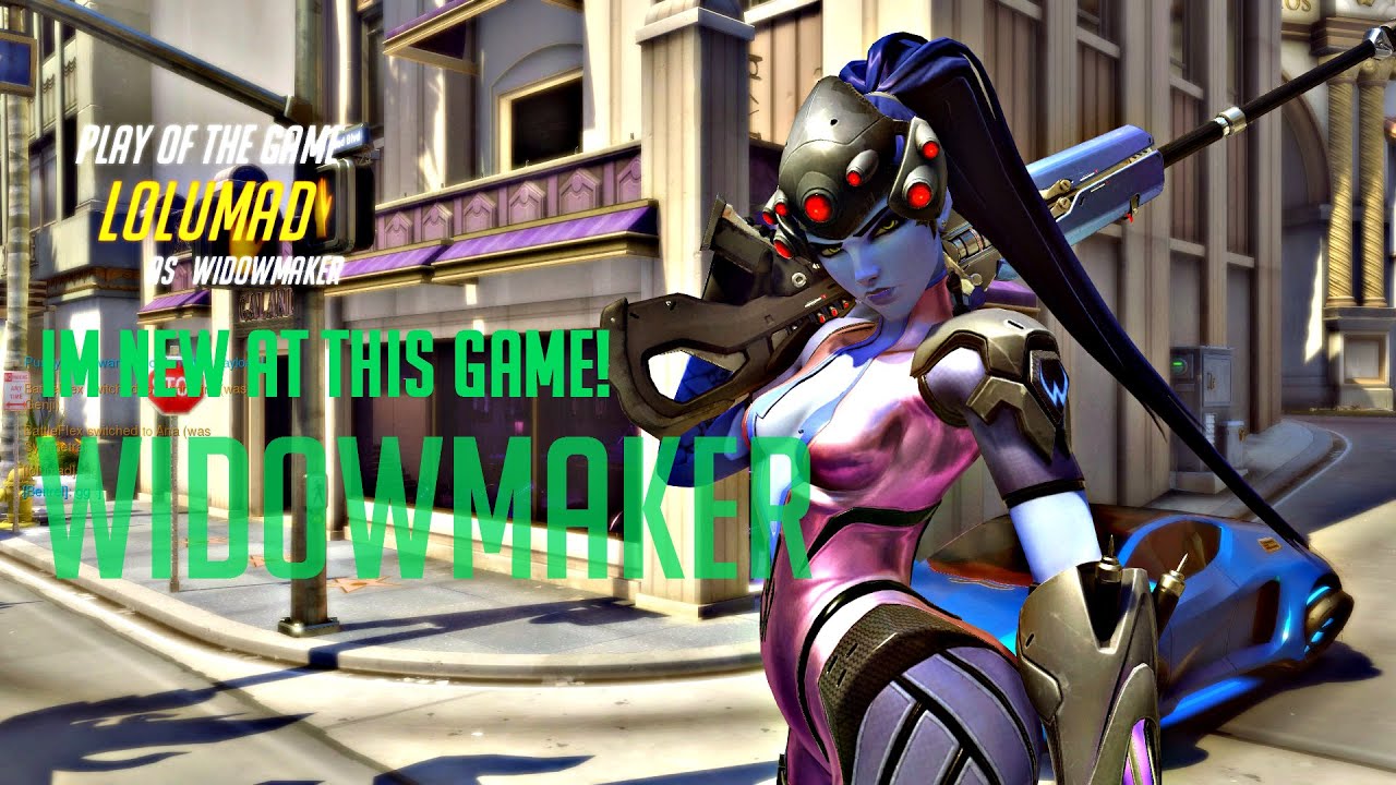 Overwatch: Widowmaker gameplay - YouTube
