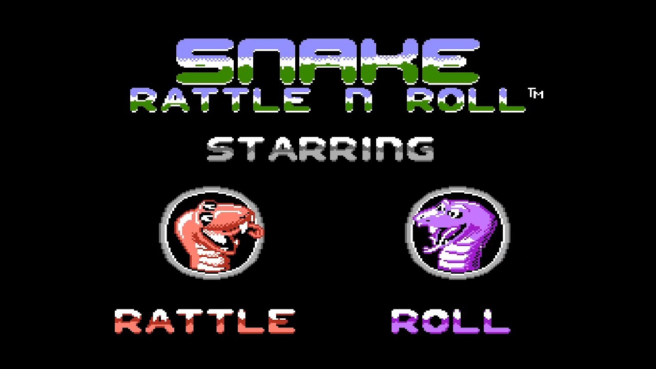 Snake Rattle ’n’(and) Roll nes - Полное прохождение! NES, famicom ...